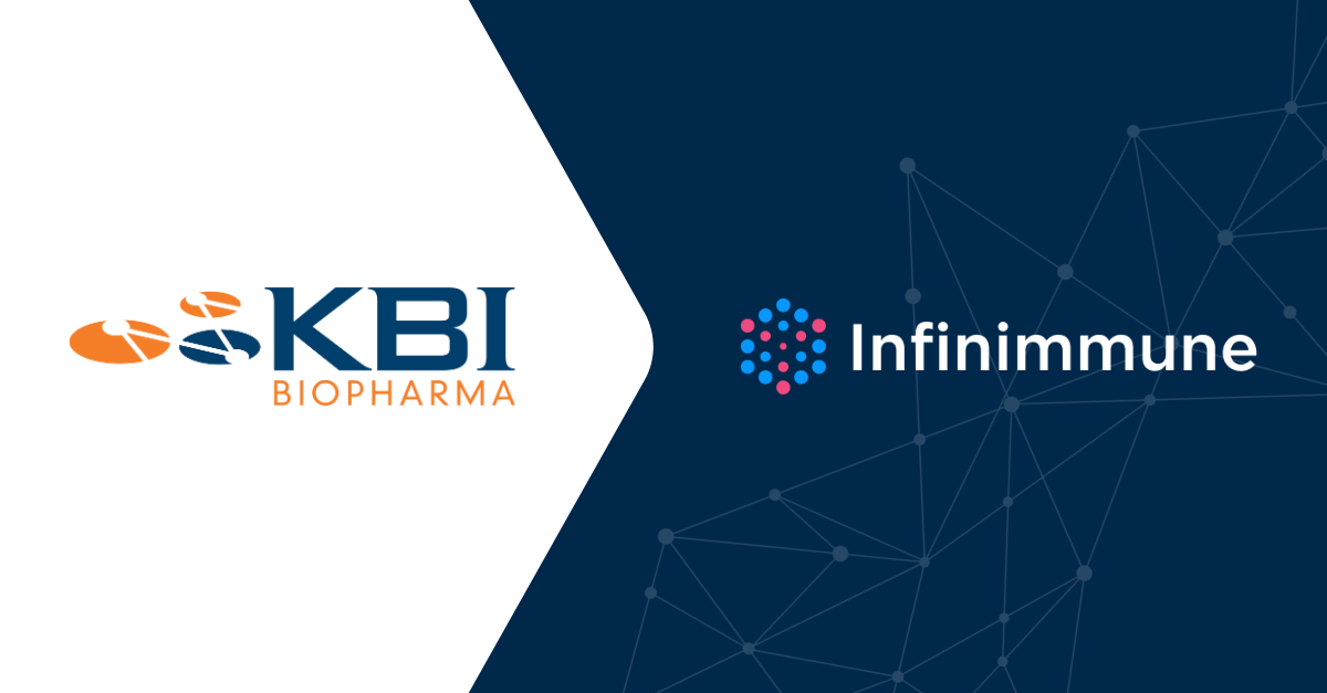 KBI Biopharma, Inc. Announces Collaboration with Infinimmune Inc. to Support Antibody Manufacturing